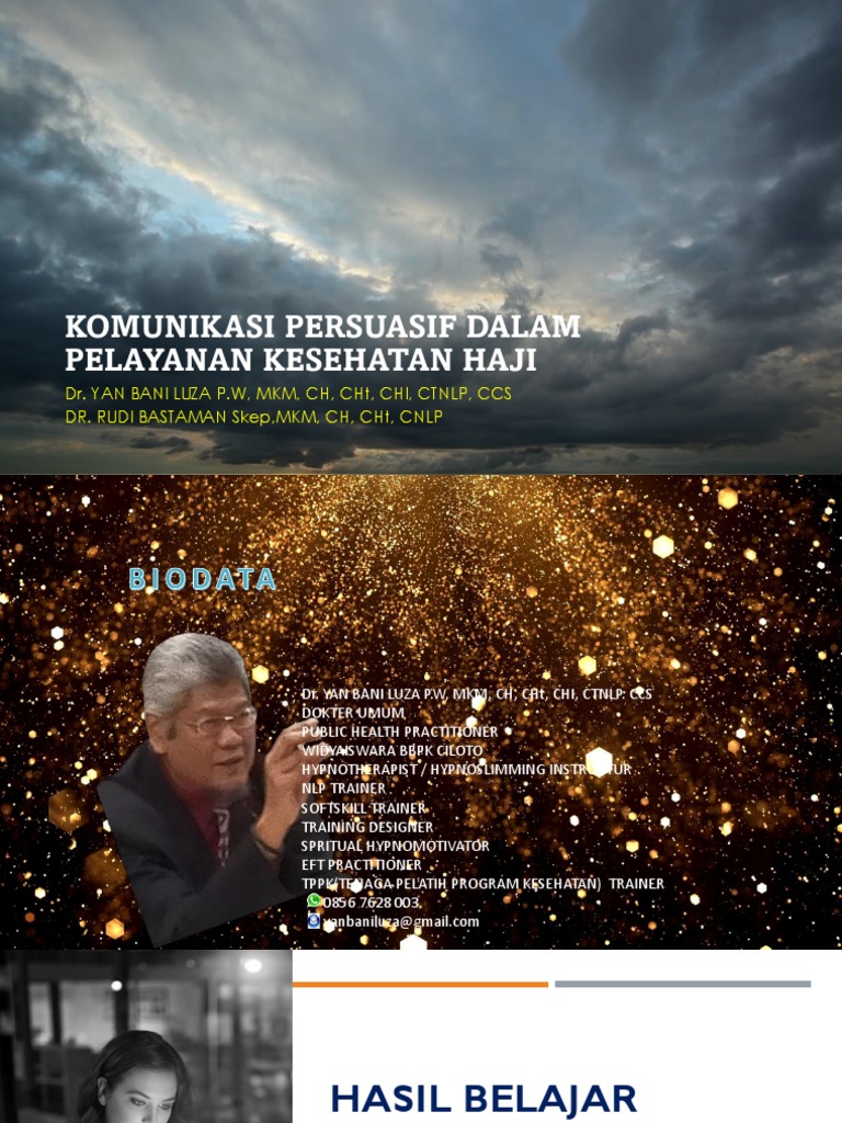 MPI.6 KOMUNIKASI Persuasif Pelayanan Kesehatan Haji | PDF | Karier & Perkembangan