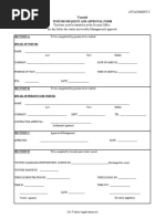 VMS Form | PDF