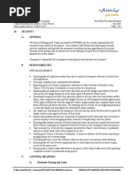 Site Security Plan | PDF | Traffic | Security Guard