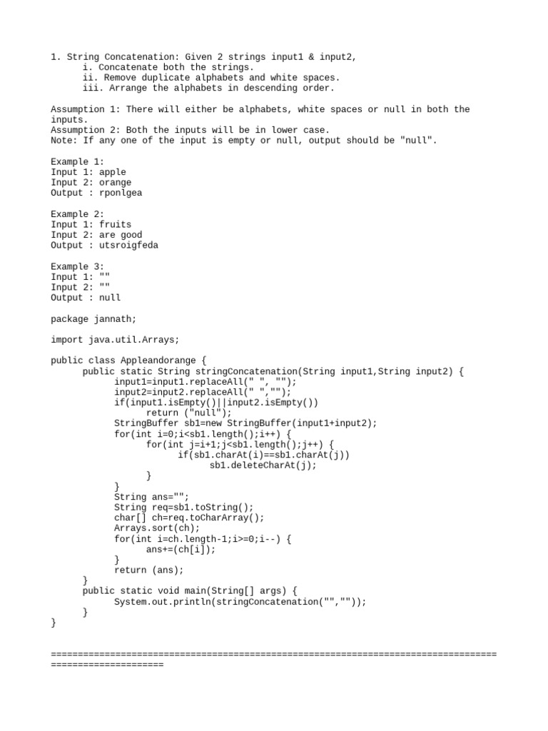 Mile 1 Retest Pdf String Computer Science Notation