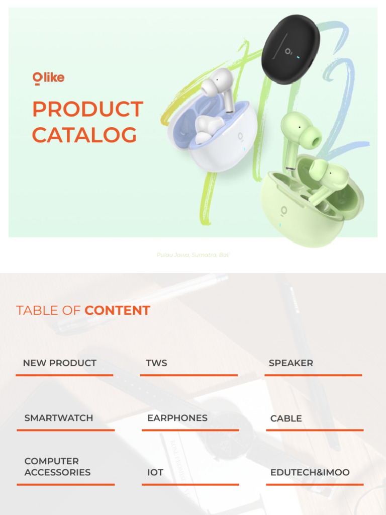 Olike Product Catalog Aug23 | PDF | Battery Charger | Headphones