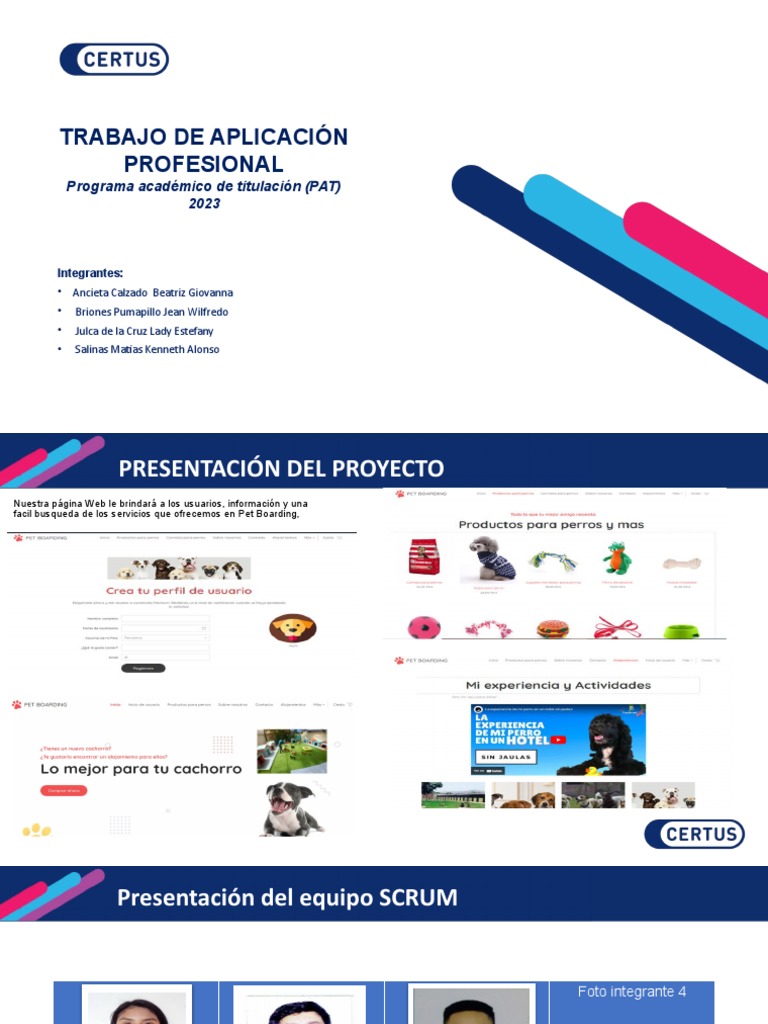 Pat - Pet Boarding-Completo | PDF | Scrum (desarrollo de software ...