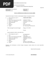 Formulir Surat Keterangan Kematian N6 | PDF