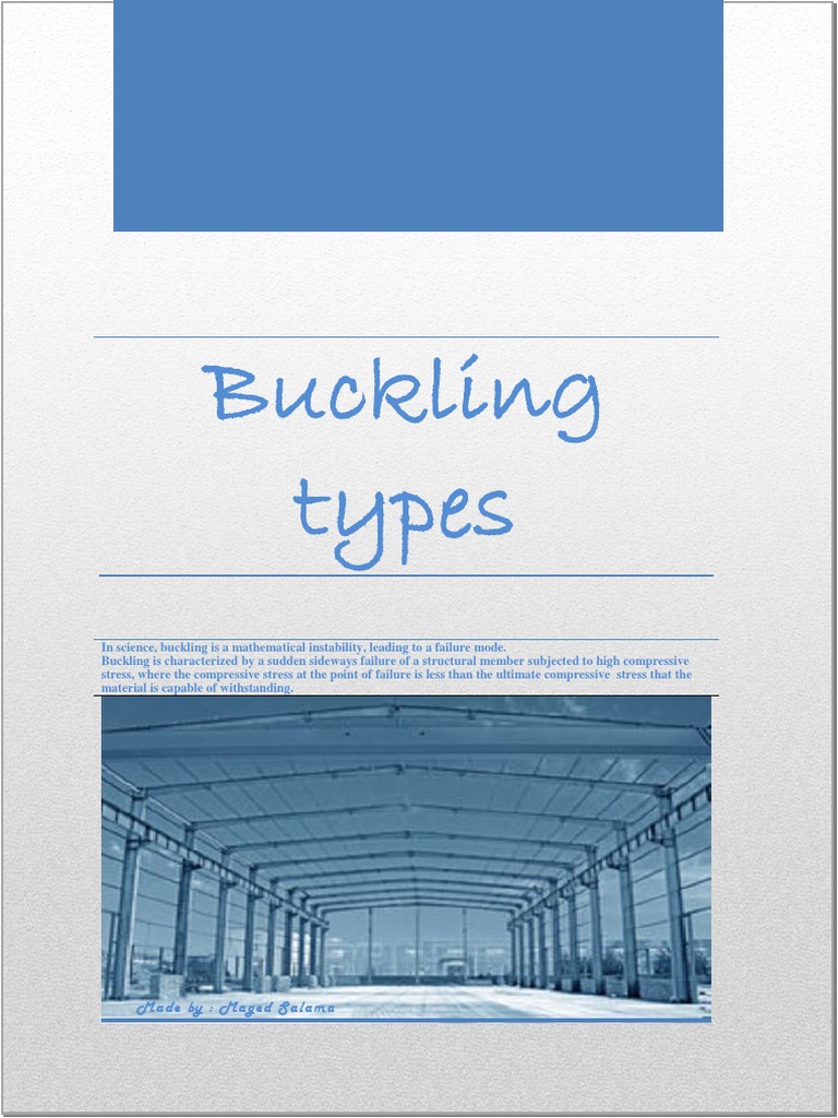 Buckling Types | PDF | Buckling | Beam (Structure)