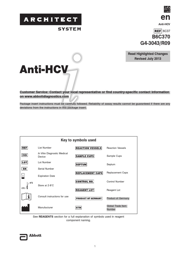 Ant HCV | PDF
