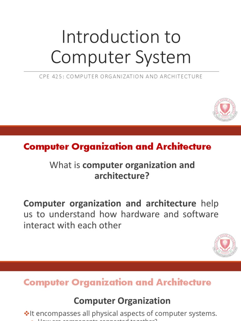 Computer Organization & Architecture Basics | PDF | Art | Computers