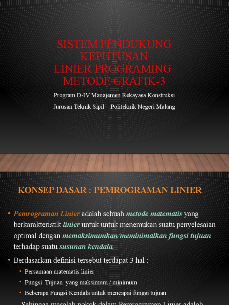 Metode Grafik 3-Analisis Sensitivitas | PDF