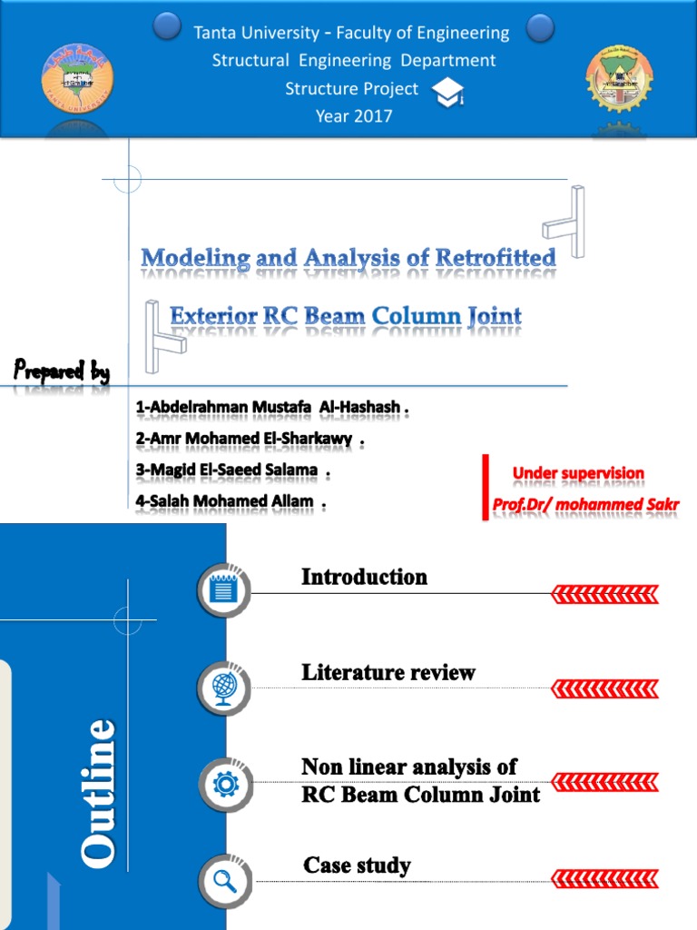 Modeling and Analysis of Retrofitted RC Beam Column | PDF | Strength Of ...
