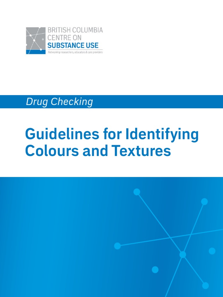 BCCSU Drug Checking Appearance Guide | PDF | Tablet (Pharmacy ...