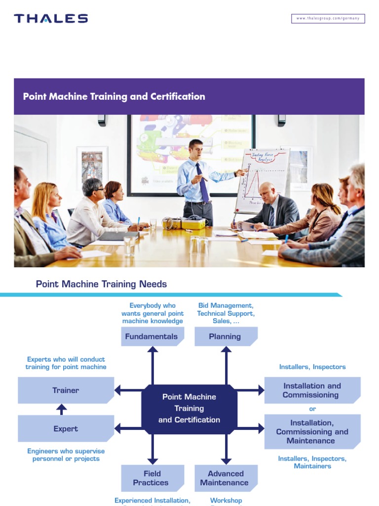 Thales Point Machine Training Overview | PDF | Certification | Engineer