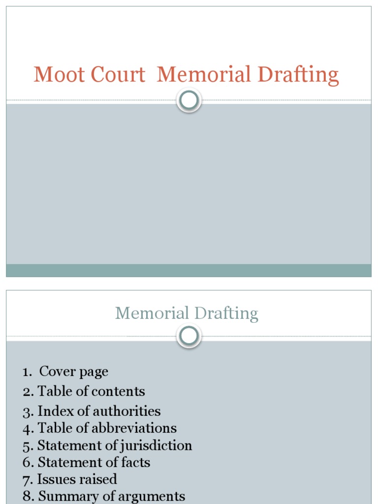 Moot Court Drafting | PDF | Case Citation | Justice