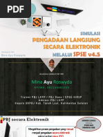Pengembangan SPSE 4.5 dan Authenticator | PDF