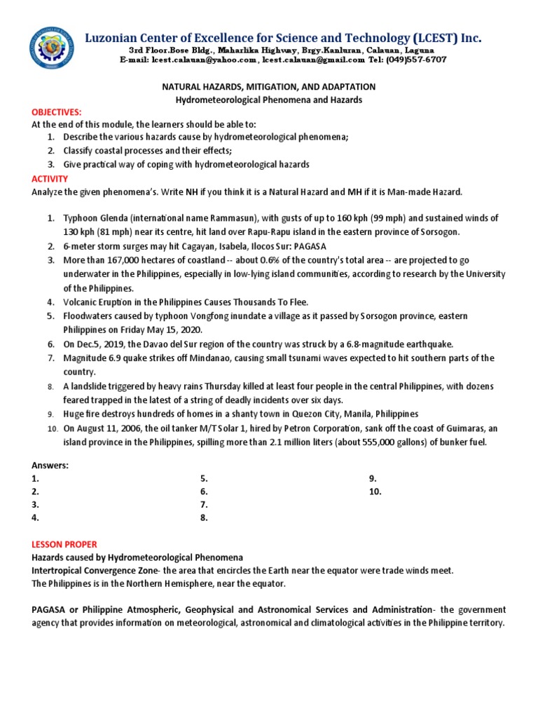 11 Els Week 7 Module 7 | PDF