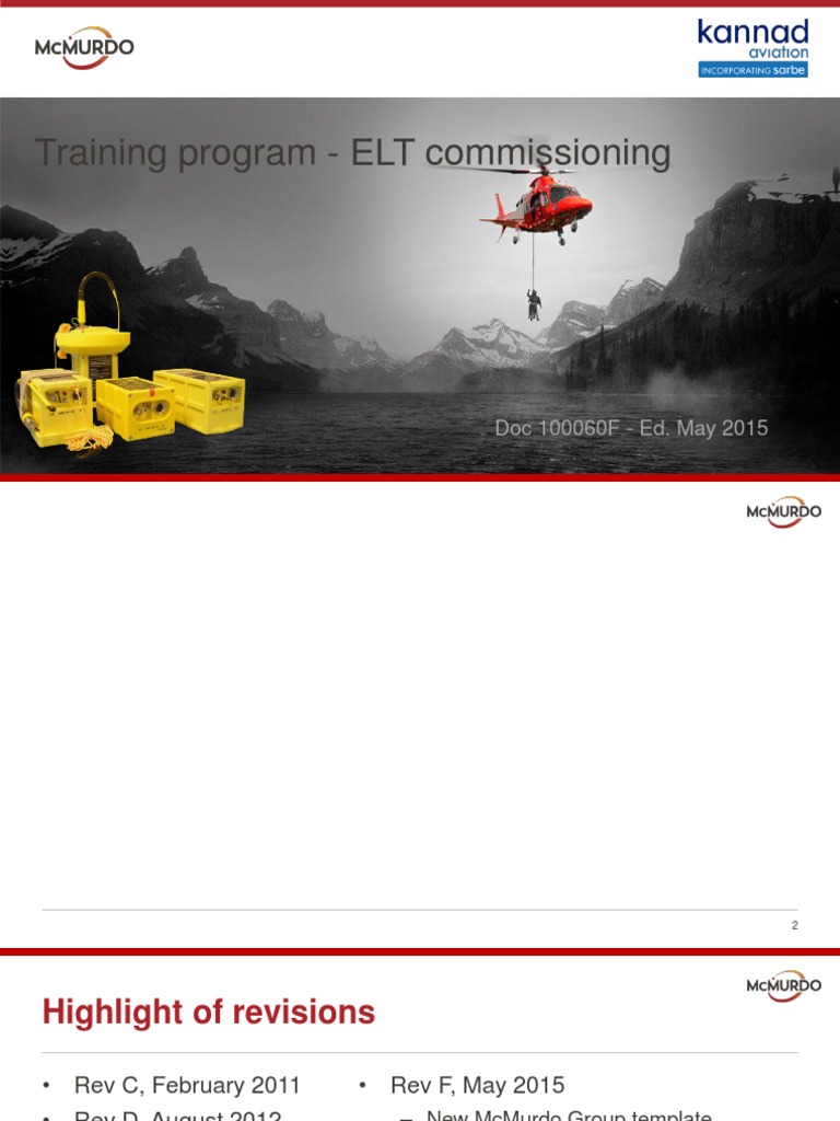 ELT Commissioning Training | PDF