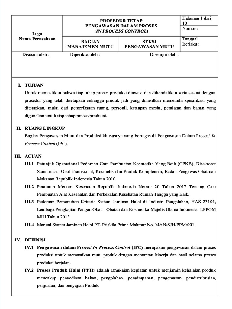 Protap in Process Control | PDF