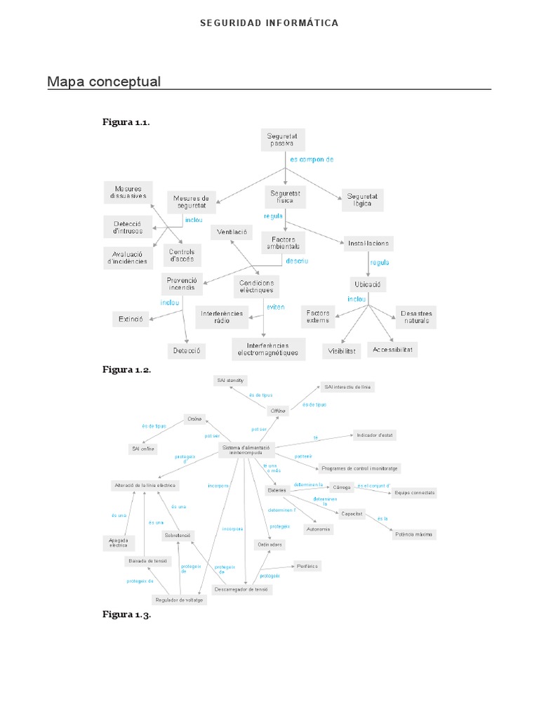 Seguridad Pasiva - Unidad 1 - 2 Mapa Conceptual | PDF
