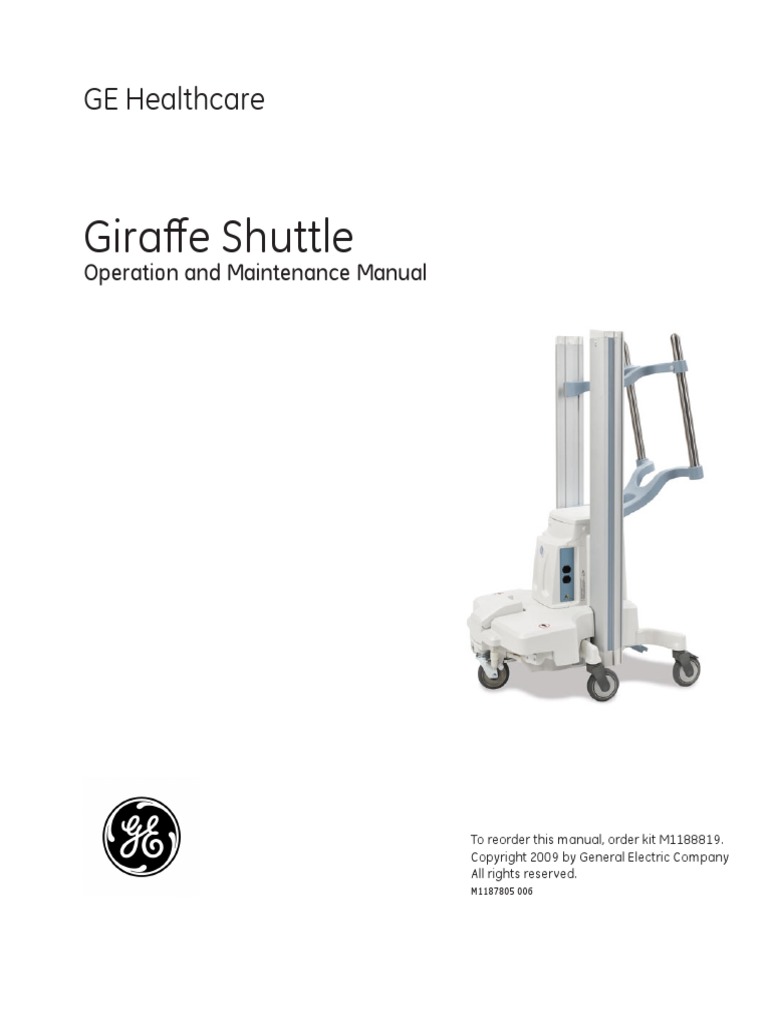 Giraffe Shuttle OM - M1187805 Rev 006 | PDF | Electromagnetic ...