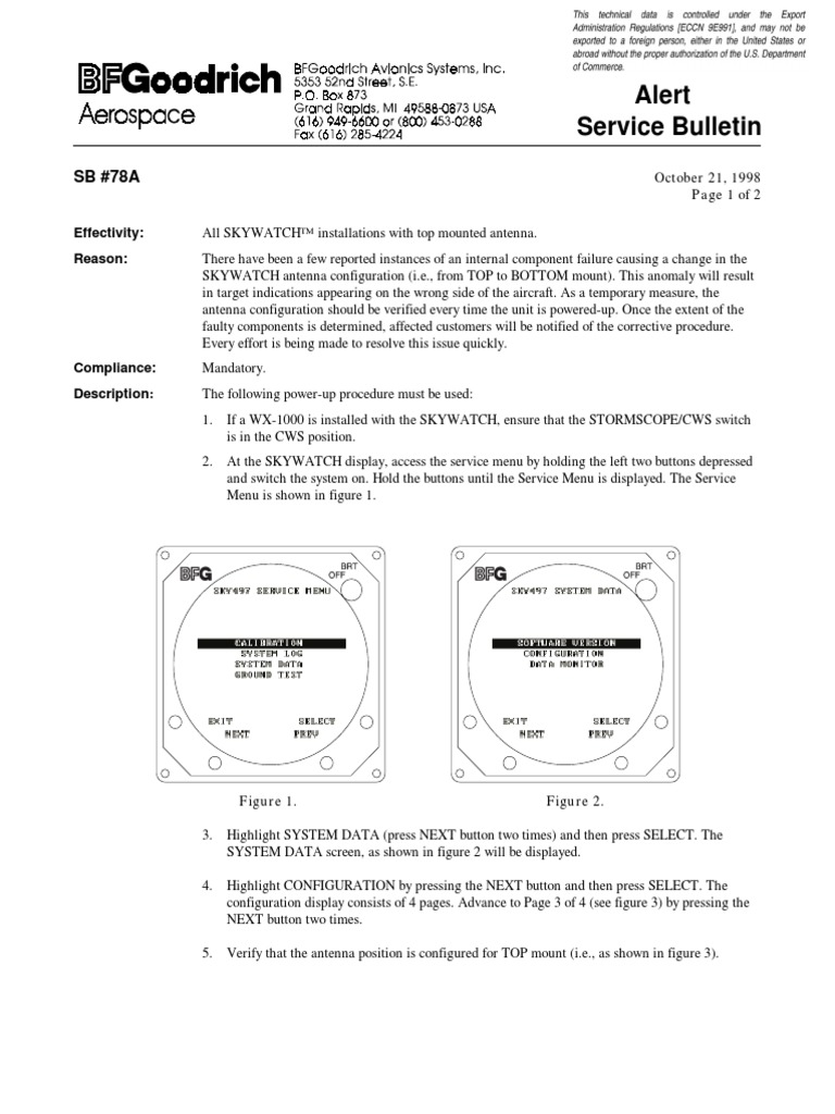 SB-78 (Traffic Advisory System) | PDF | Systems Engineering | Computing