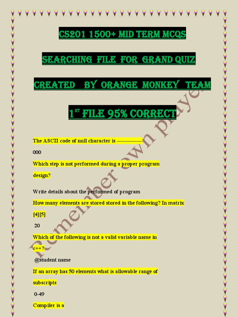 cS201 Grand SPRNG 2021 | PDF | Pointer (Computer Programming) | C (Programming Language)