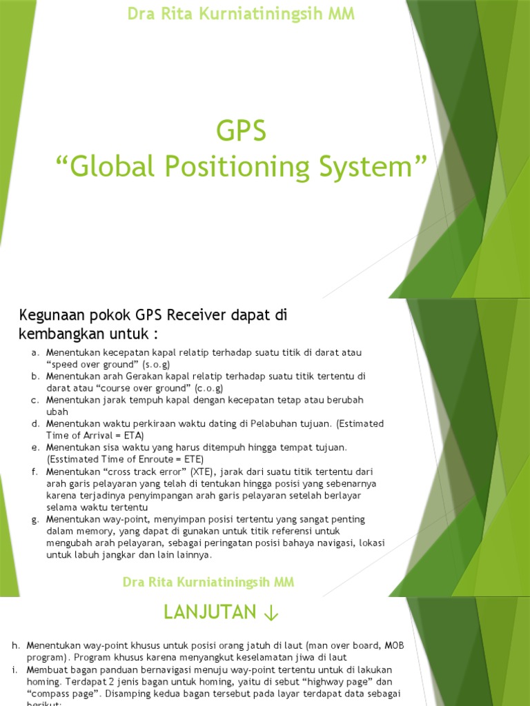 GPS "Global Positioning System" | PDF