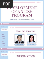 Essentials of an OSH Program | PDF | Occupational Safety And Health | Health Care