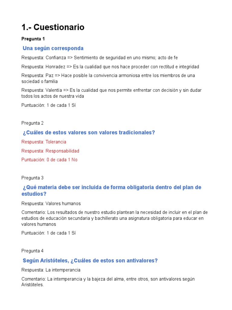 Cuestionarios | PDF | Business | Las emociones