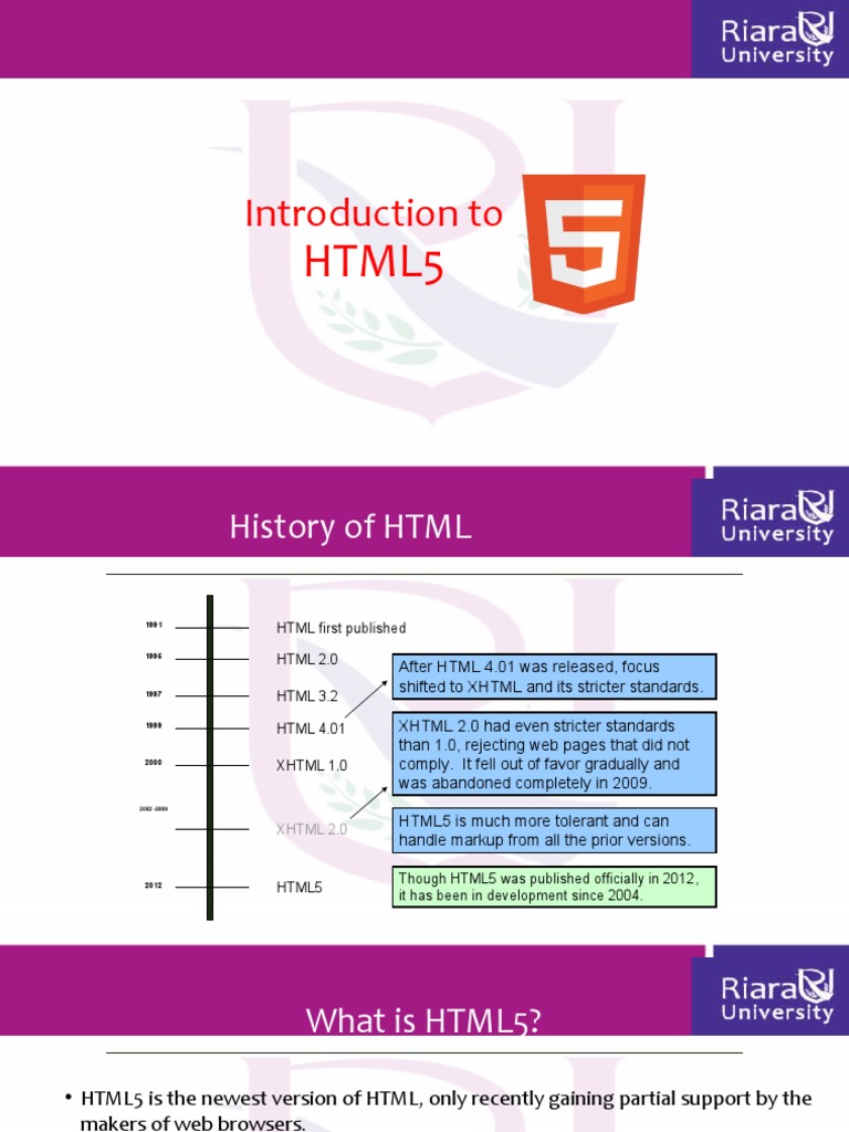 HTML 5 | PDF | Html5 | Html