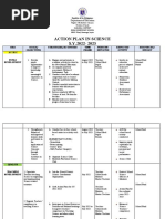 School IPED Program Action Plan 2020-2021 | PDF | Education Theory | Communication