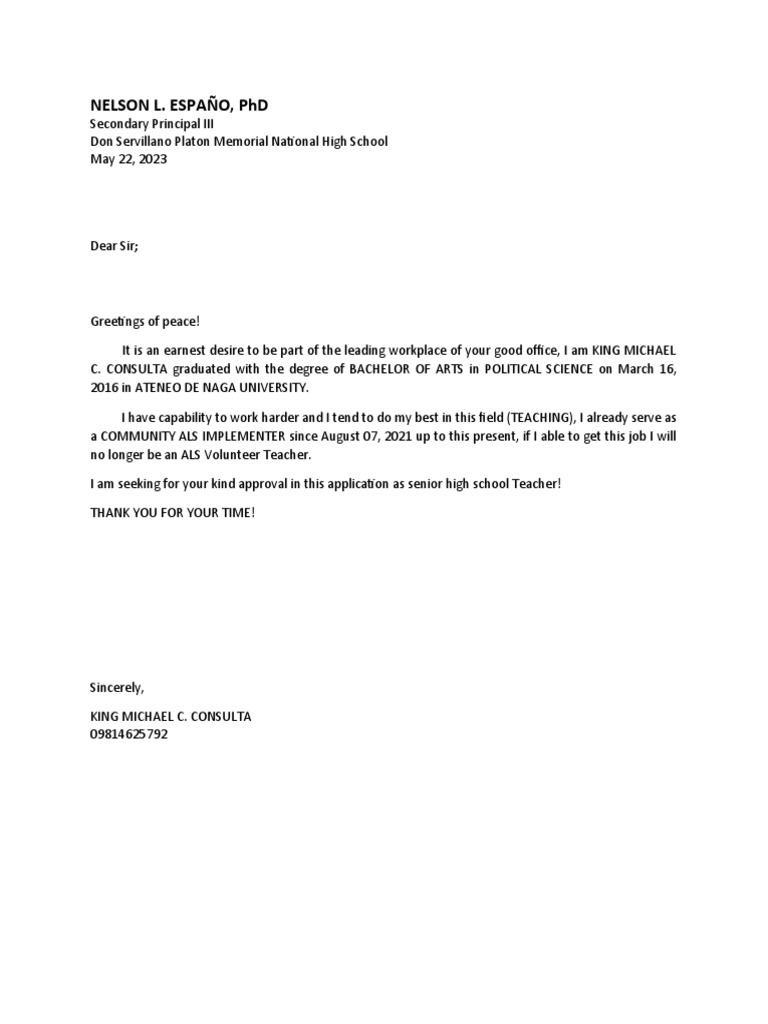 Greetings of Peace | PDF