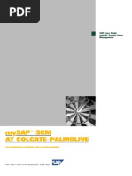 Case Study Colgate Palmolive | PDF | Supply Chain Management | Supply Chain