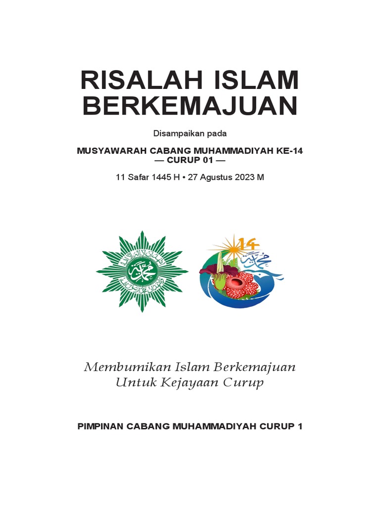 Sidang Komisi - Risalah Islam Berkemajuan | PDF