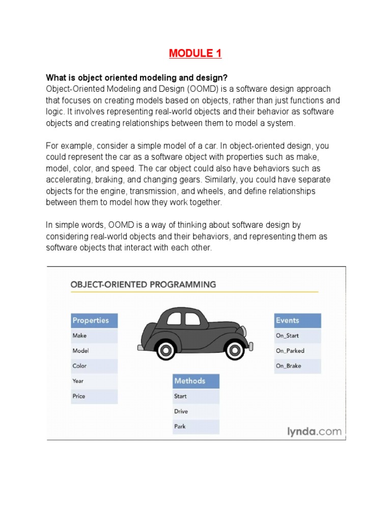 Object Oriented Modeling And Design Pdf Inheritance Object Oriented Programming Object 4381