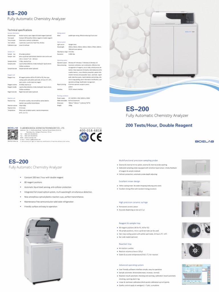 ES-200 Catalogue | PDF