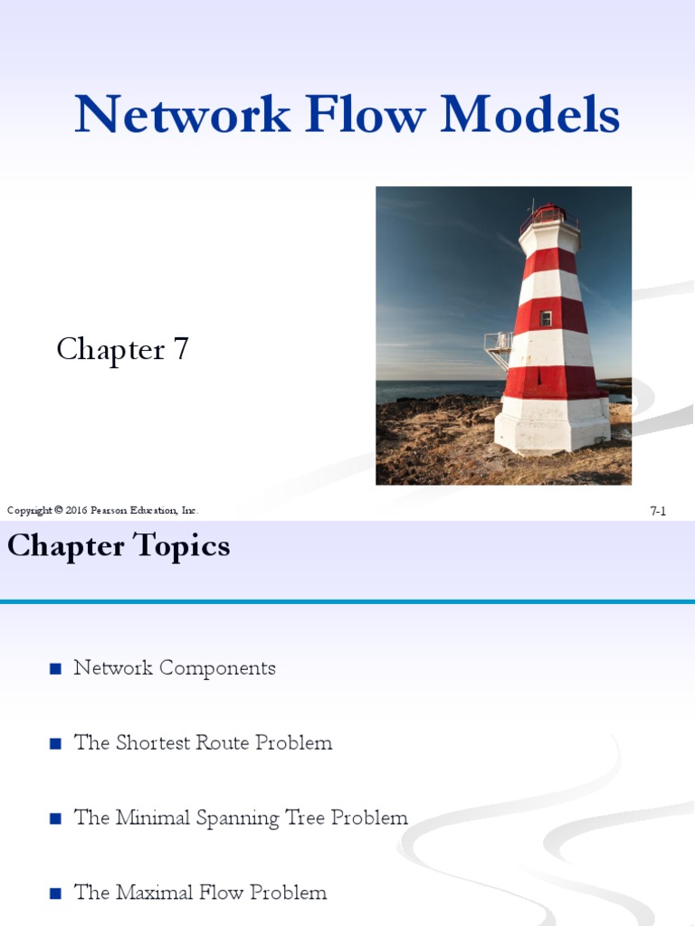 Network Flow Models | PDF | Computer Network | Node (Networking)
