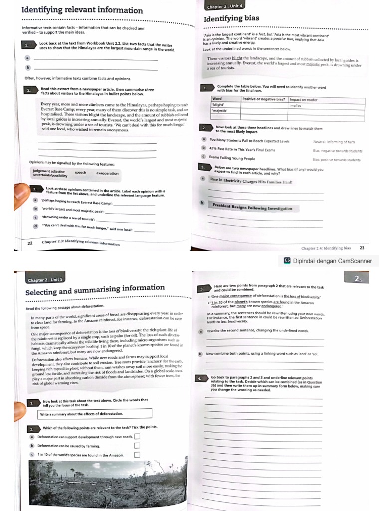 English Workbook 7 - 1 | PDF