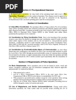 PNP Checkpoint Operations Guidelines | PDF | Police | Search Warrant