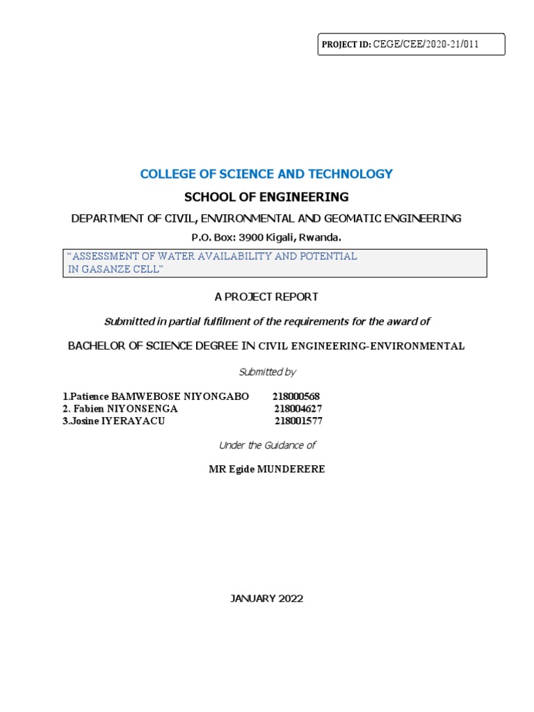 Comment Final Year Project Report | PDF
