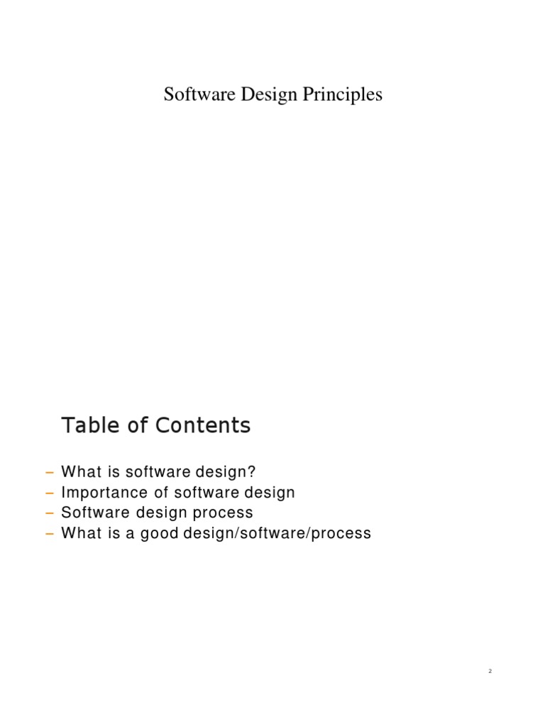 Lecture 03B - Software Design Principles | PDF | Information Technology | Object Oriented ...