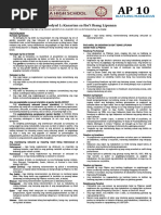 AP 3rd Quarter Reviewer - Final | PDF