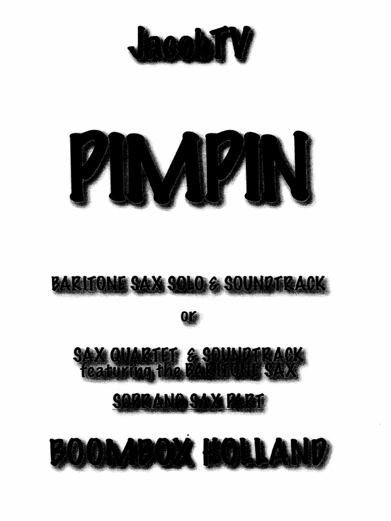 Pimpin-Jacob TV - Saxos | PDF