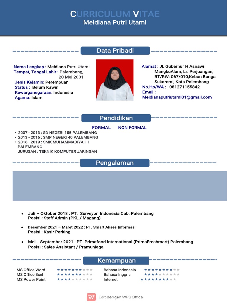 CV - Baruu Mei | PDF
