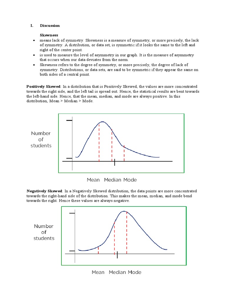 Skewness and Kurtosis | PDF | Skewness | Statistical Theory