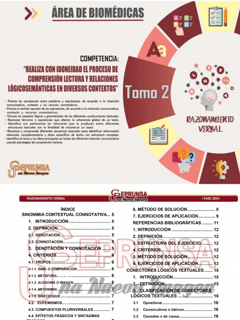 Tomo 02 Raz. Verbal Ceprunsa I Fase 2024 | PDF