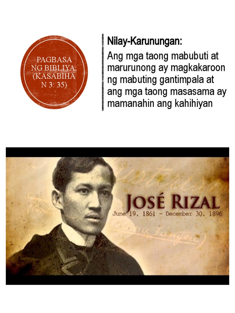 Dokumen - Tips Filipino 9 Talambuhay Ni DR Jose Rizal | PDF