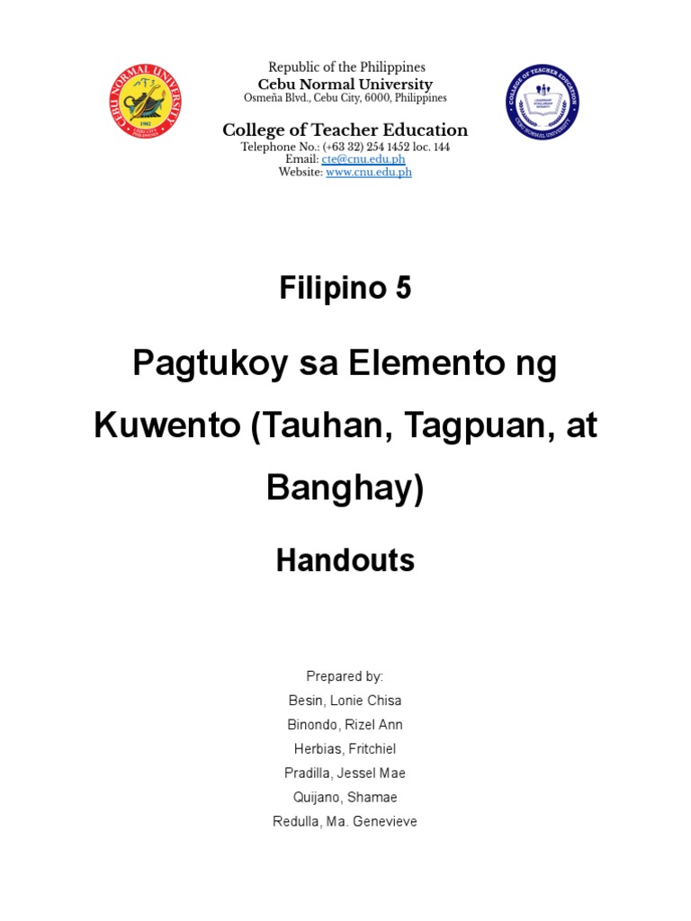 Handouts for TTL | PDF