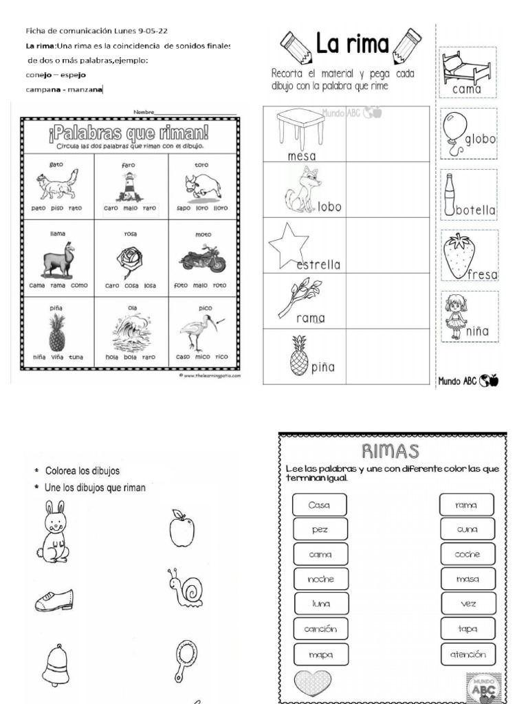 Rimas Fichas 9-05-22 | PDF