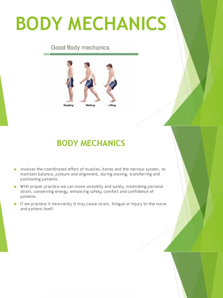 Body Mechanics | PDF | Force | Balance (Ability)