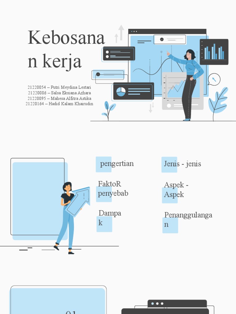 Kel.6 - Kebosanan Kerja - MSDM Lanjutan A | PDF | Sains & Matematika