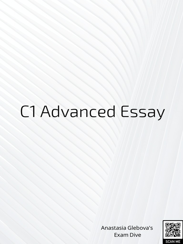 C1 Essay Basic | Download Free PDF | Verb | Essays