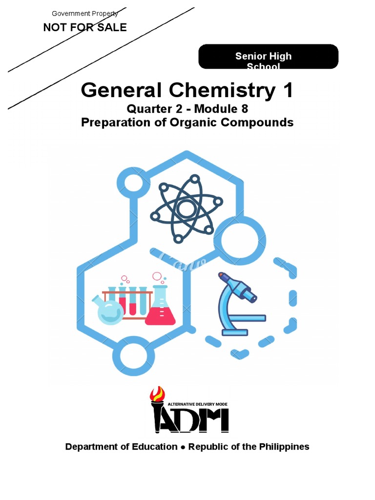 GeneralChemistry1 Q2 Module 8 Preparation of Organic Compounds v5 | PDF